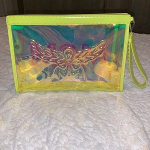 MCM | Bags | Mcm Hologram Neon Yellow | Poshmark